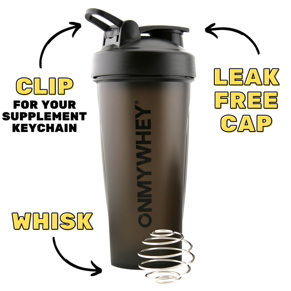 Shaker Bottle And Protein Powder Container 180ml - OnMyWhey